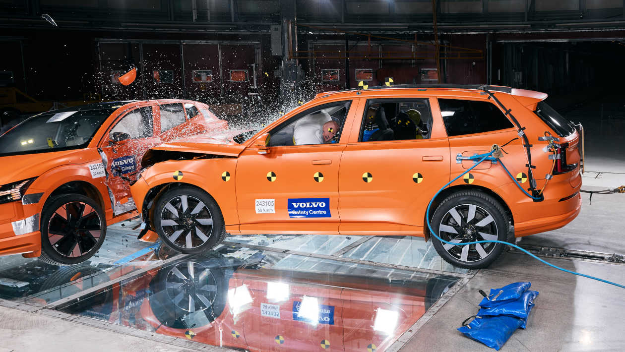 Volvo Crash Tests Pictures Auto Express